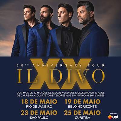 IL DIVO CELEBRATING 20 YEARS OF CAREER